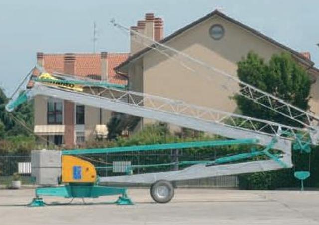 Gru Cattaneo CM 73 A - Carico e specificihe (2006 - 2012) | LECTURA Specs