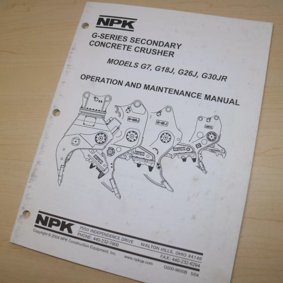 NPK G 18 A/S Scheda tecnica (1996-1998) | LECTURA Specs