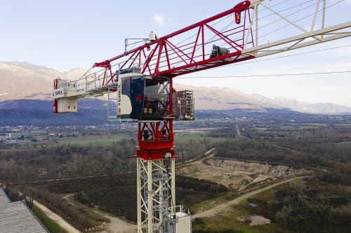 Gru Terex Comedil (Zeppelin) CTT 172-8 - Carico e specificihe (2019 ...