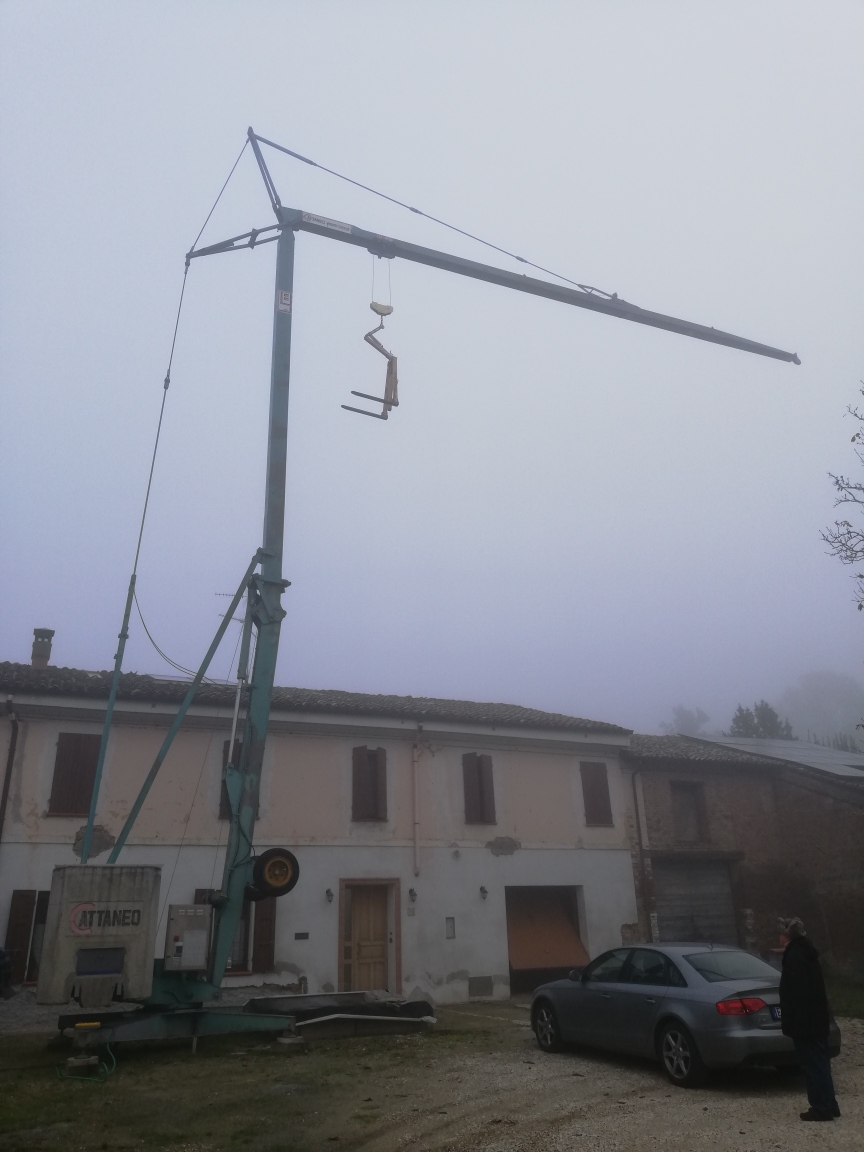 Gru Cattaneo CM 61 R -220 V - Carico e specificihe (1997 - 2013 ...