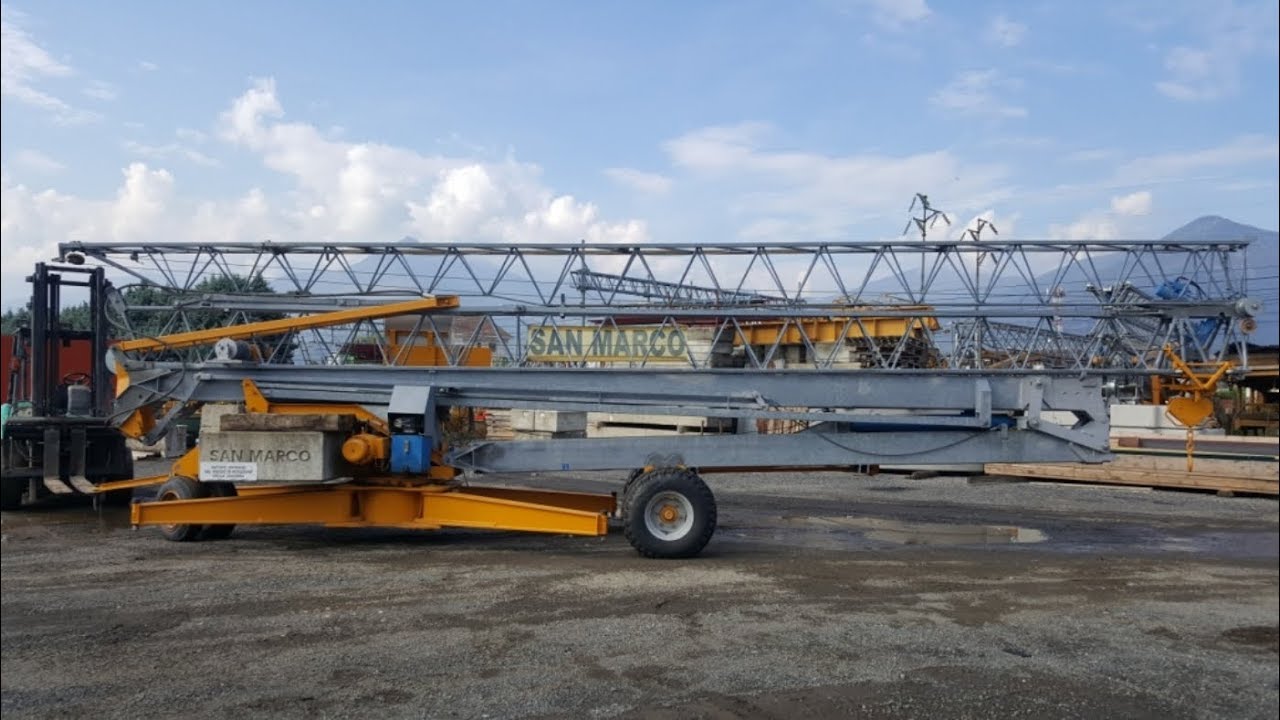 Gru San Marco SMH 220 - Carico e specificihe (1996 - 2004) | LECTURA Specs