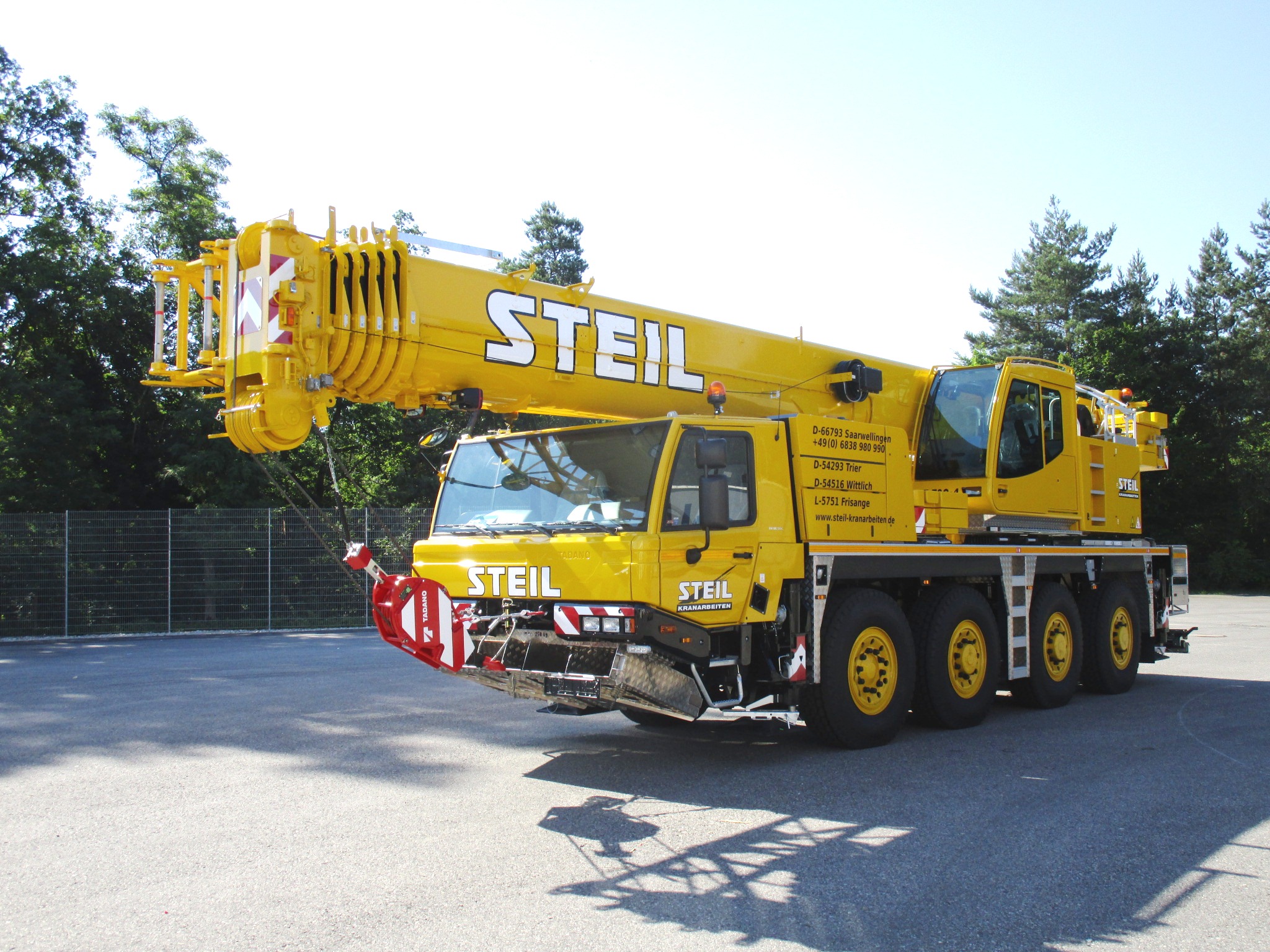 Gru Tadano ATF70G-4 - Carico e specificihe (2014 - 2018) | LECTURA Specs