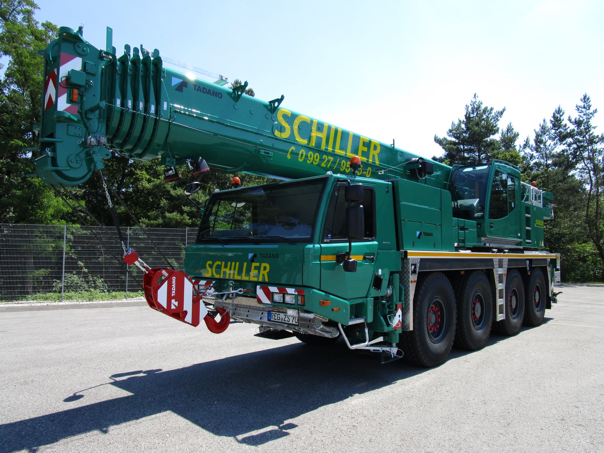 Gru Tadano ATF70G-4 - Carico e specificihe (2014 - 2018) | LECTURA Specs