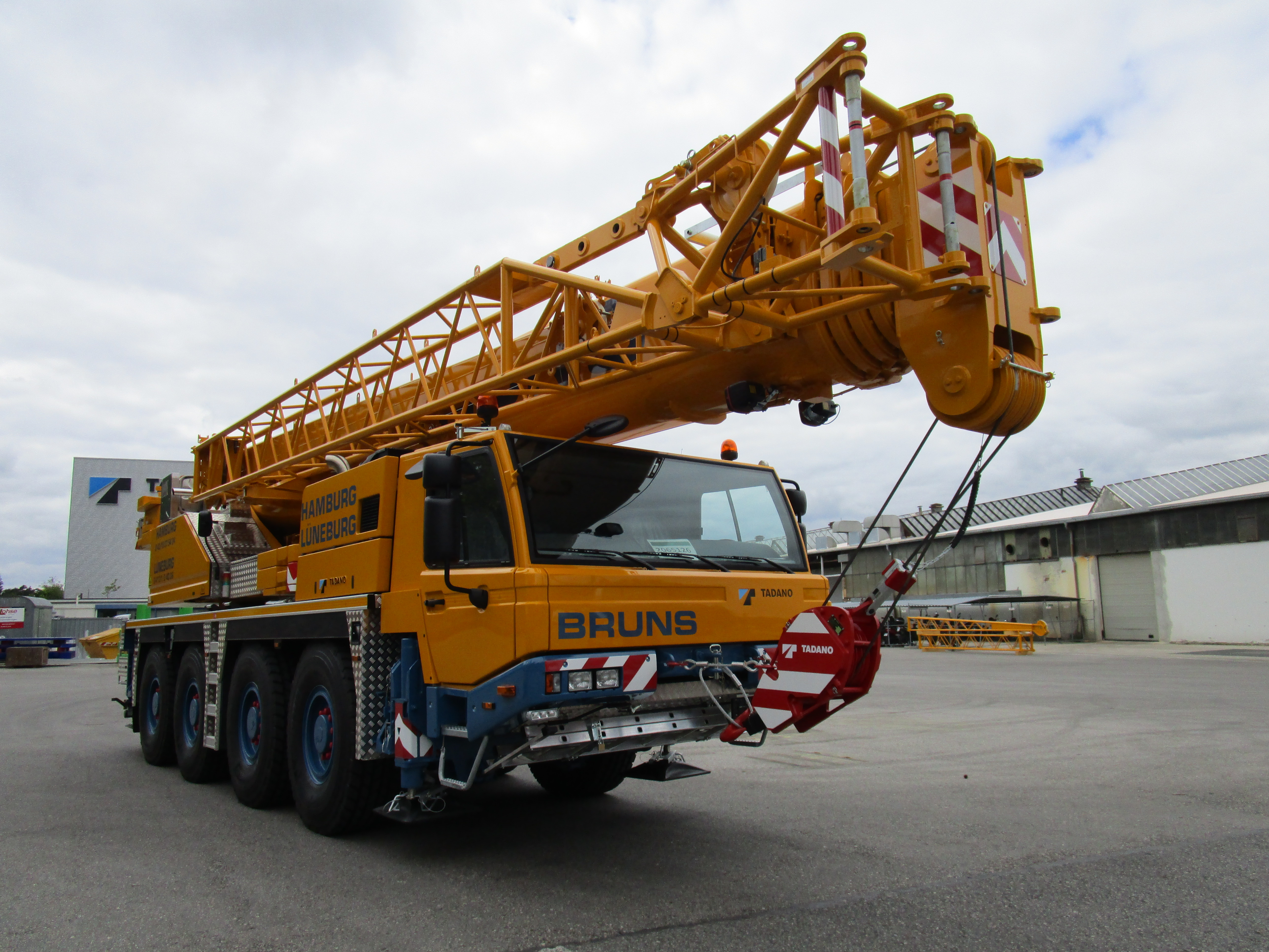 Gru Tadano ATF70G-4 - Carico e specificihe (2014 - 2018) | LECTURA Specs