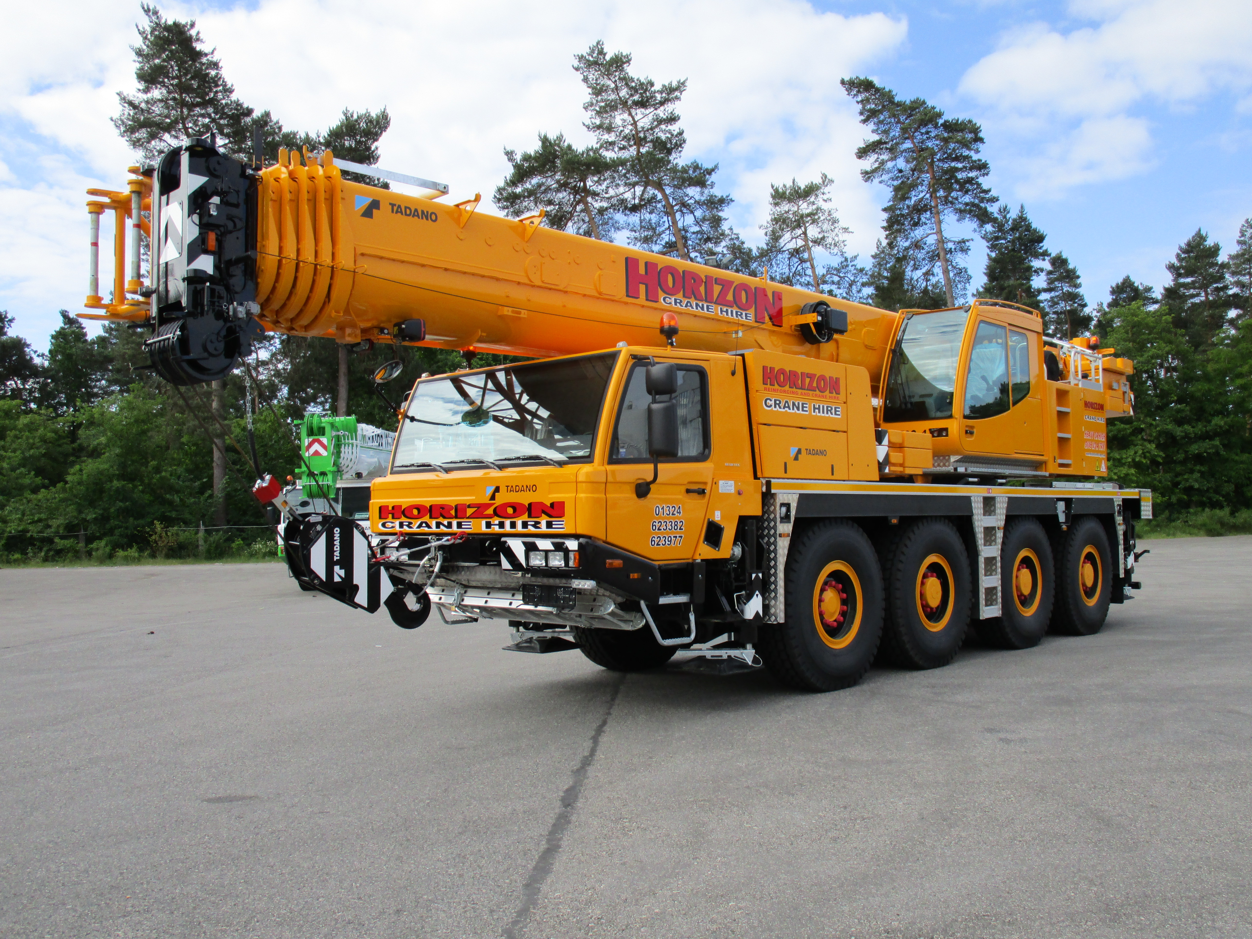 Gru Tadano ATF70G-4 - Carico e specificihe (2014 - 2018) | LECTURA Specs