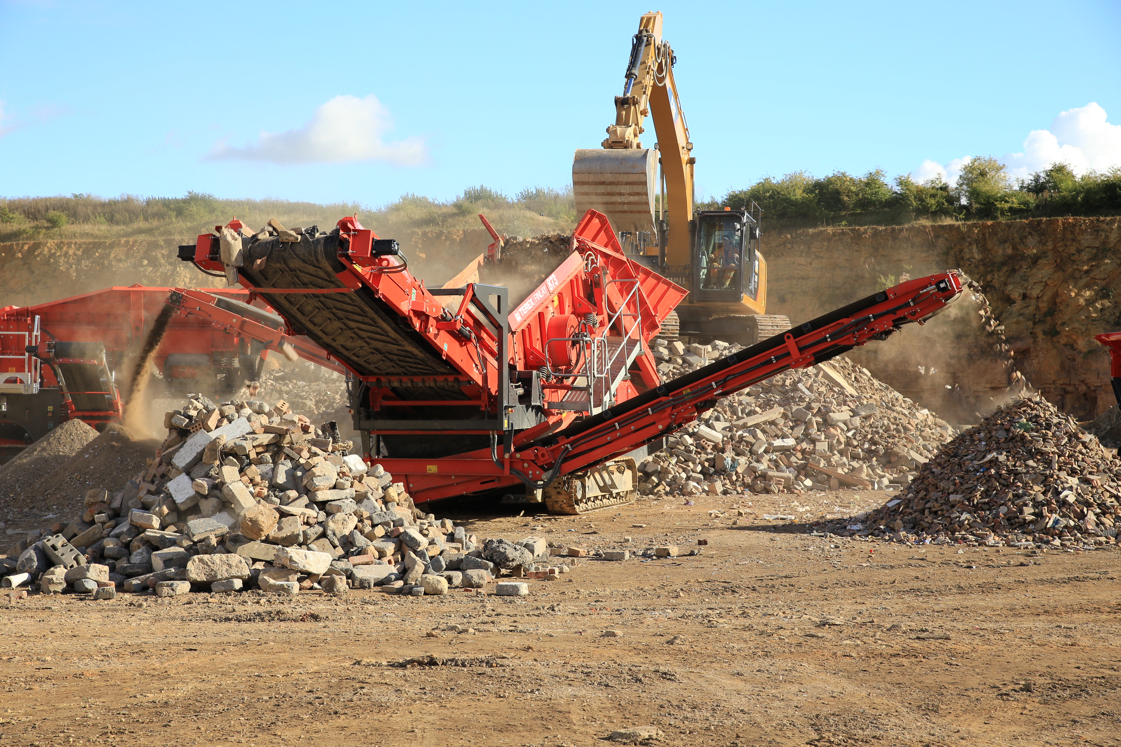 Impianti per la setacciatura Terex-Finlay 873+ Spaleck (2018 - 2022 ...