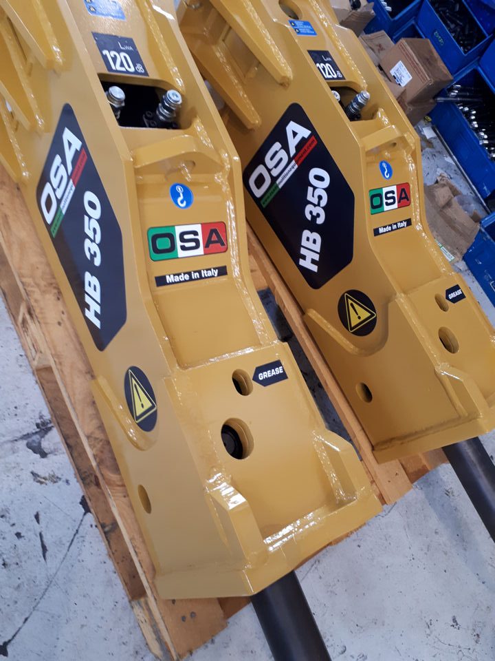 OSA Demolition Equipment HB 350 Scheda tecnica (2019-2025) | LECTURA Specs