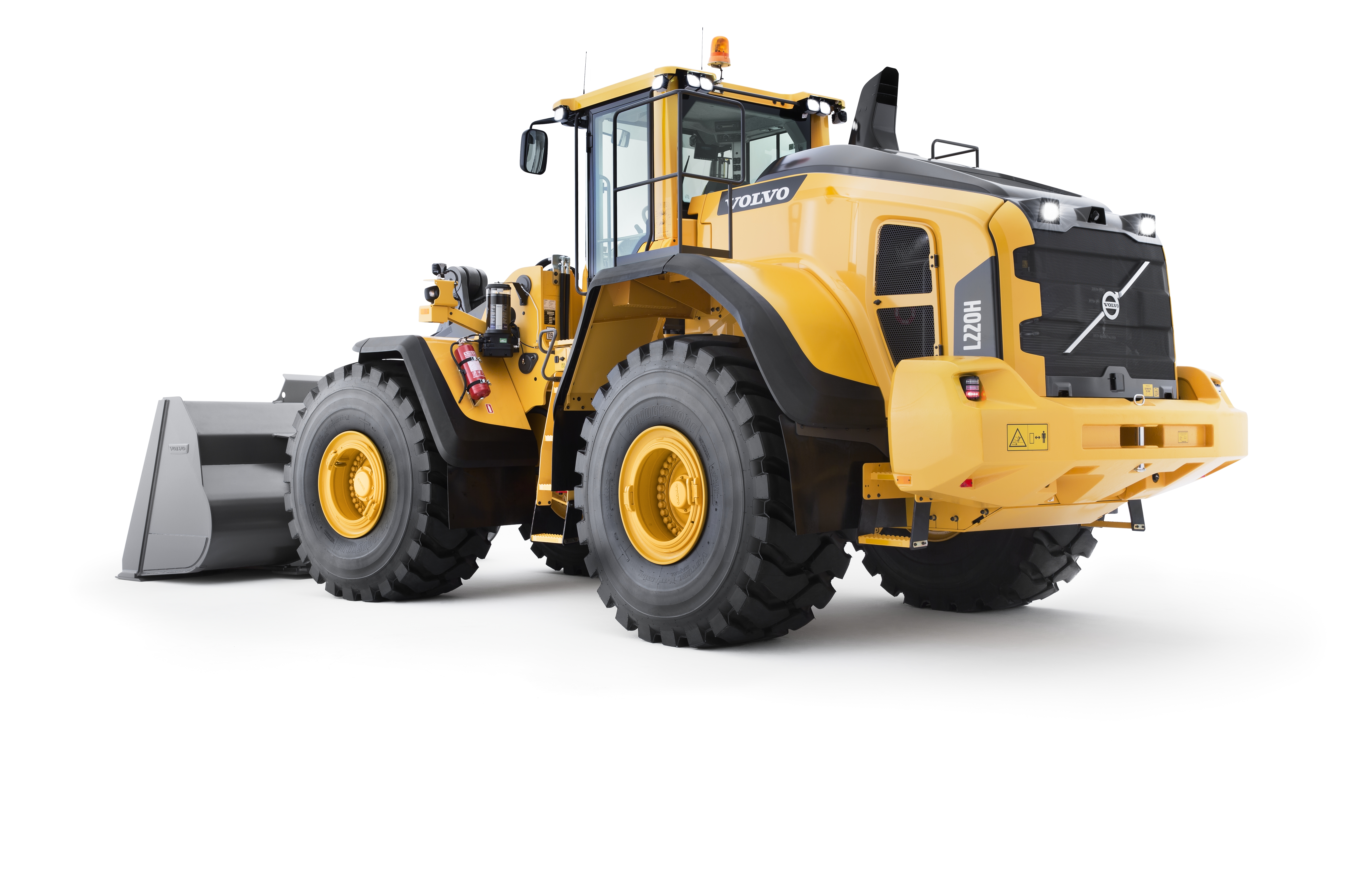 Pale gommate Volvo L220H | Specifiche (2014 - 2018) | LECTURA Specs