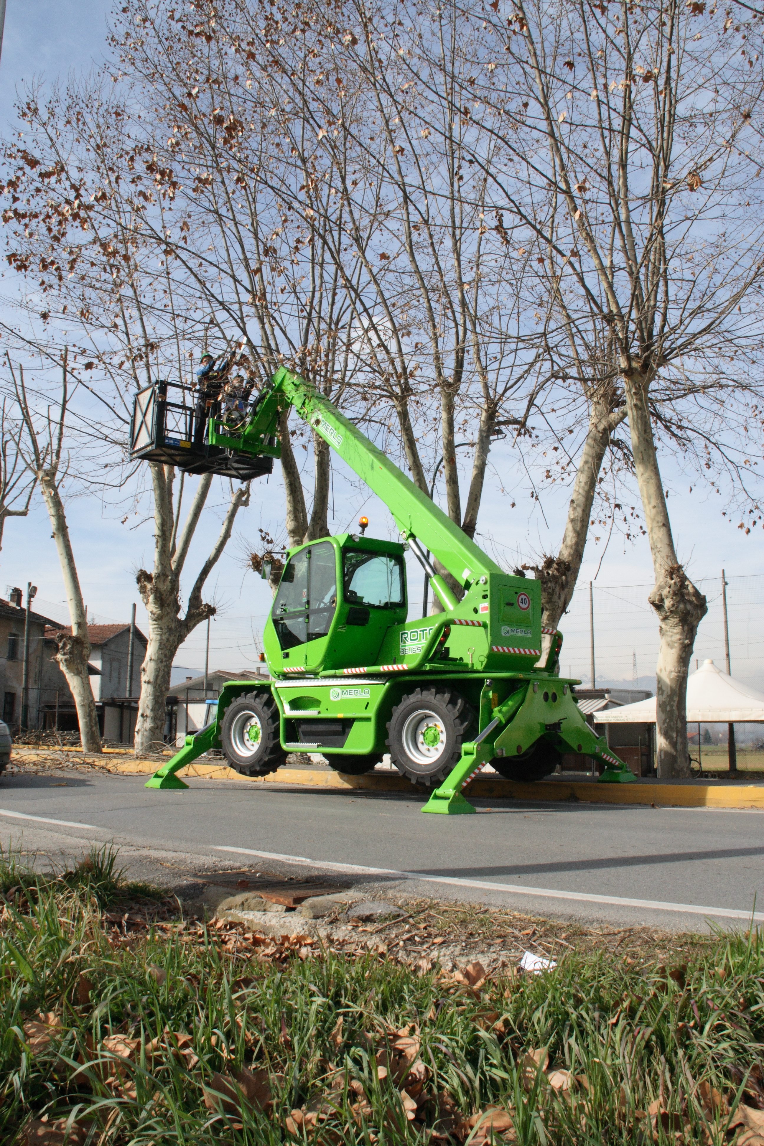 Sollevatori telescopici rotanti Merlo Roto 38.16 S (2014 - 2017 ...
