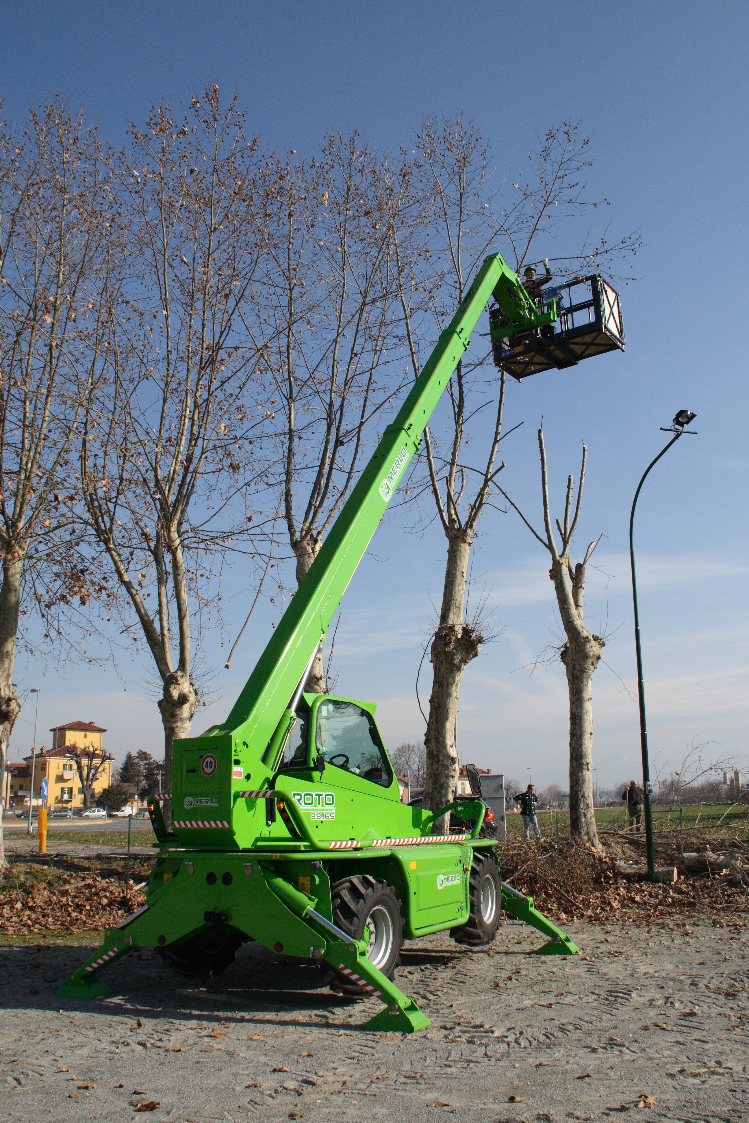 Sollevatori telescopici rotanti Merlo Roto 38.16 S (2014 - 2017 ...
