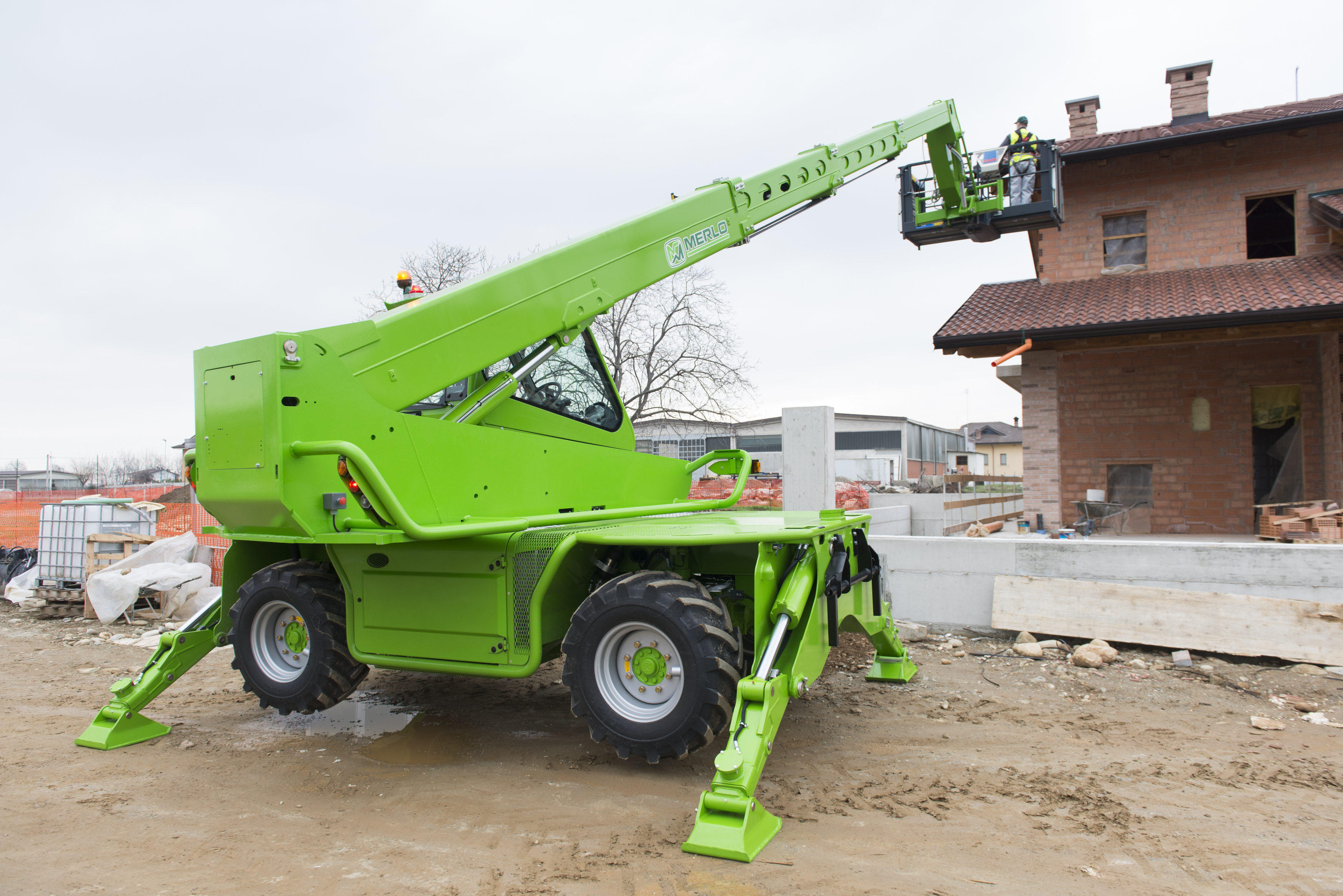 Sollevatori telescopici rotanti Merlo Roto 38.16 S (2014 - 2017 ...