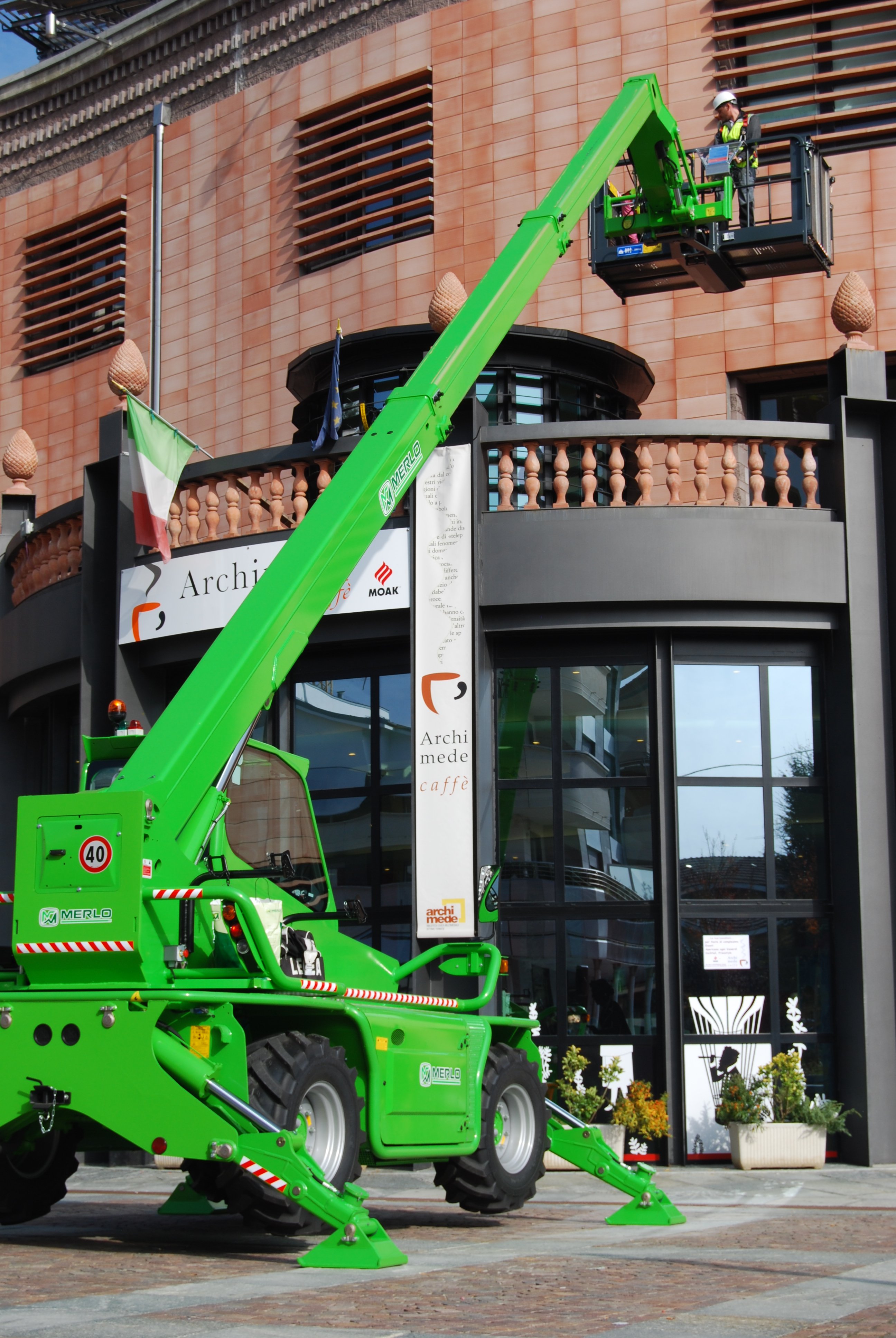 Sollevatori telescopici rotanti Merlo Roto 38.16 S (2014 - 2017 ...