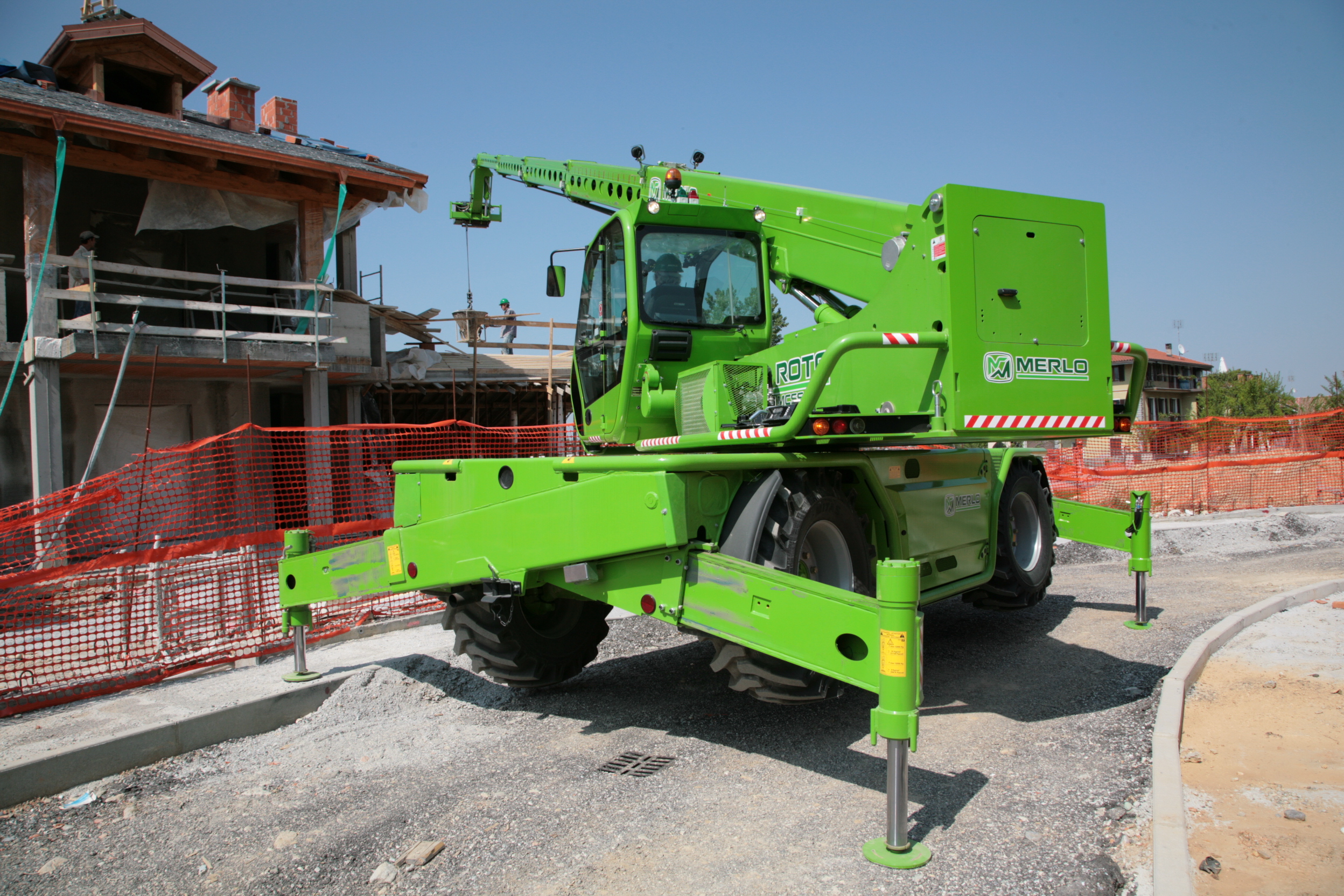 Sollevatori telescopici rotanti Merlo Roto 45.21 MCSS (2016 - 2019 ...